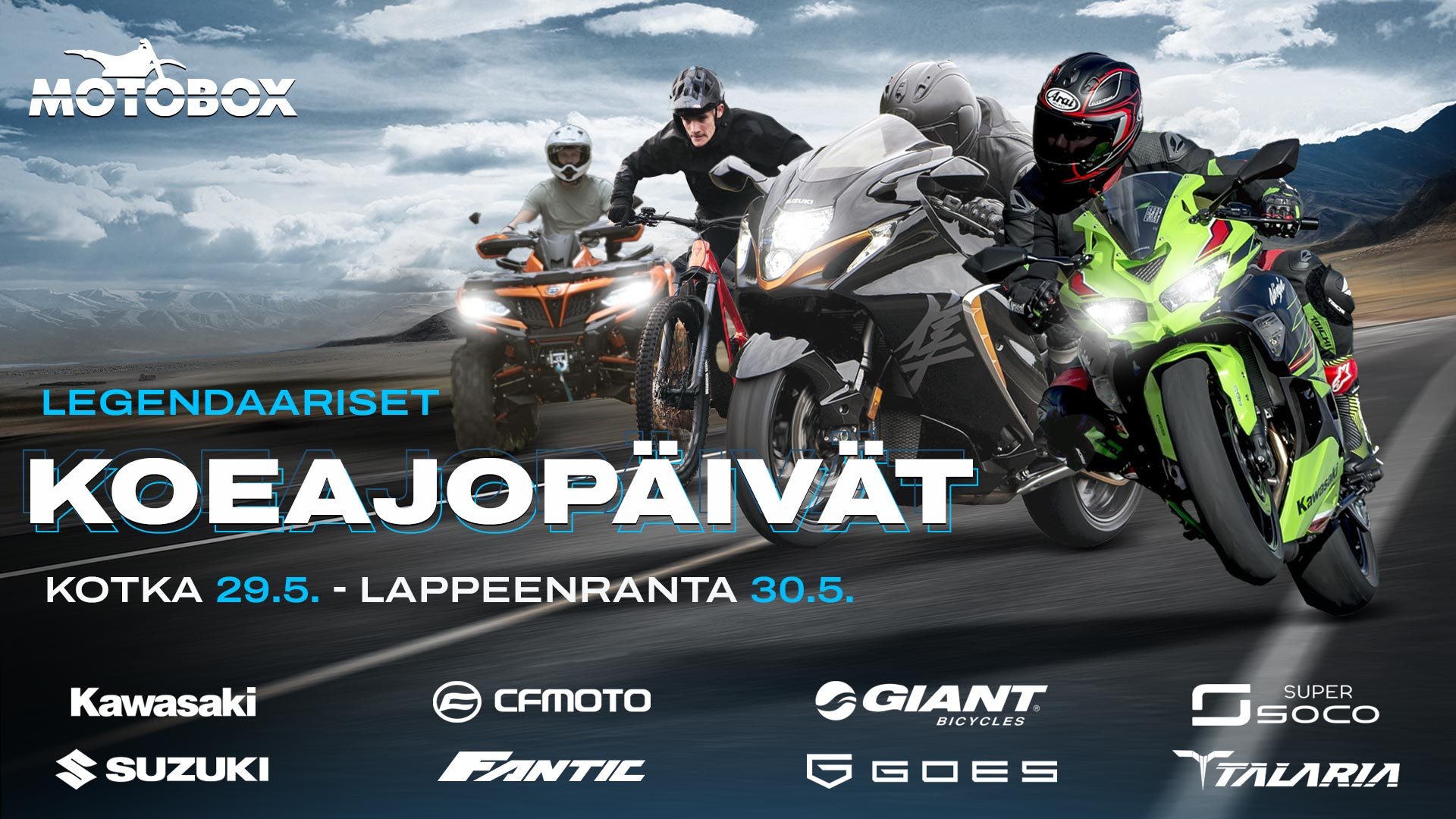 Koeajopäivät - Motobox